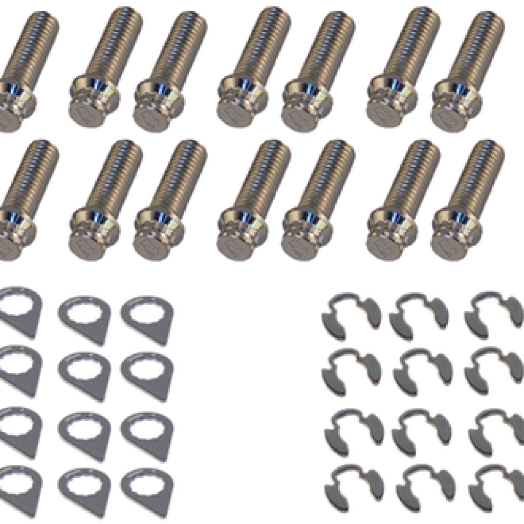 #8913B Small Block Ford Header Bolt Kit (with 1.25-inch bolts) – Stage 8