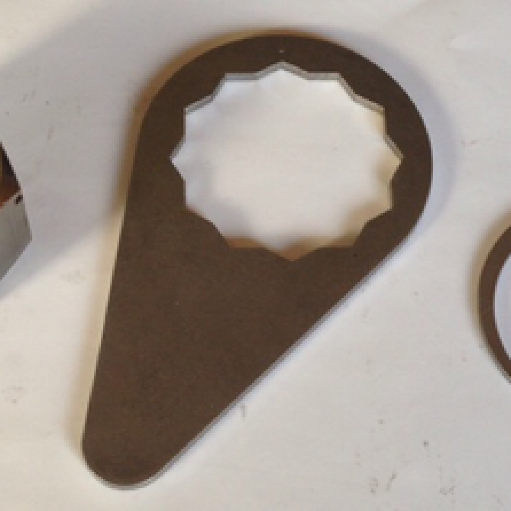 #AN21250070068 1 1/4-7 6ptT 316 Stainless Steel Grooved Locking Nut ...